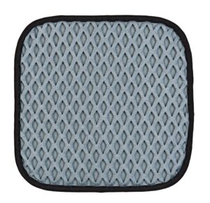 s & t makeup mat, grey with black trim, 2.08 ounce