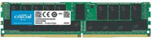 crucial technology 32gb ddr4 pc4-21300 2666mhz rdimm, dual ranked registered ecc memory (ct32g4rfd4266)