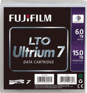 fuji 16456574 lto7 ultrium7 15tb rw data cartridge (new)