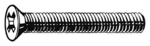 5/16-18 x 3" flat head phillips machine screw, 10 pk.