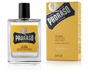 proraso cologne, wood & spice, 3.4 fl oz