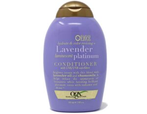 ogx conditioner lavender platinum tone reviving 13 ounce (385ml) (3 pack)