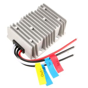 uxcell voltage converter regulator dc/dc dc 24v step-up to dc 48v 10a 480w power boost transformer waterproof