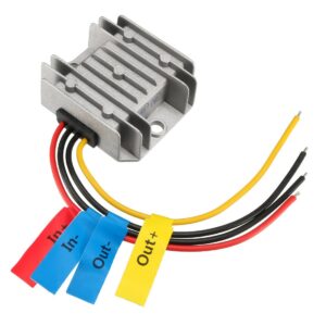 uxcell voltage converter regulator dc/dc dc 12v step-up to dc 48v 1a 48w power boost transformer waterproof