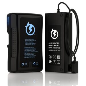 juicebox v-mount battery & rapid charger (95wh)