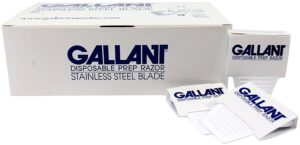 gallant disposable prep razors - box of 50