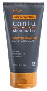 cantu mens smooth shaving gel 5 ounce (147ml) (2 pack)