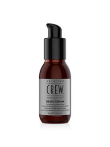 american crew beard conditioner serum, conditioning oil blend for a soft, shiny & smooth beard, 1.7 fl oz