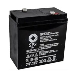 sps brand 6v 42ah replacement battery for light alarms ce1-5ag