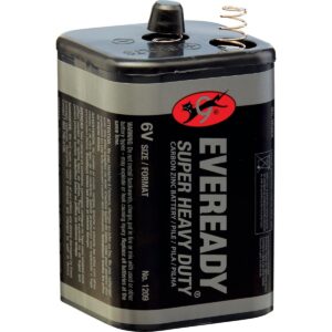 eveready 1209 6 volt super heavy duty lantern battery each