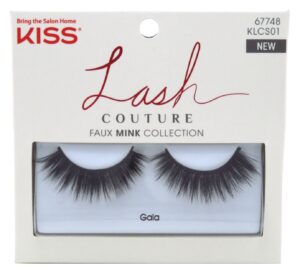 kiss lash couture faux mink gala (pack of 6)