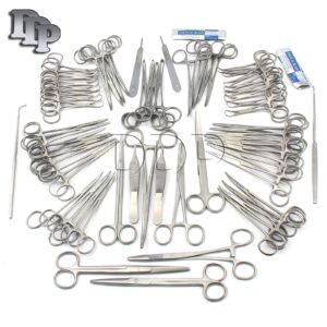 ddp 126 pcs canine+feline spay pack veterinary instruments