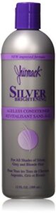 hask jhirmack conditioner silver plus ageless, 12 ounce