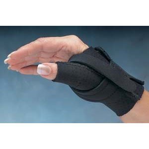 cool comfort comfort cool cmc restriction splint, size: small+, left