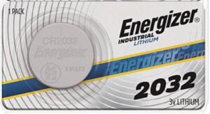 energizer cr2032 3 volt lithium coin battery in original packaging, 40 batteries