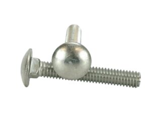 chenango supply stainless 5/16-18 x 2inches carriage bolt (1inches to 5inches lengths available in listing), 18-8 stainless steel,25 pieces (5/16-18x2)