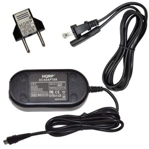 hqrp ac adapter compatible with canon ca-110 ca110 vixia hf-r70 hf-r72 hf-r700 hf-r30 hf-r32 hf-r300 hf-r62 hf-r60 hf-r600 legria hf-r26 hf-r27 hf-r28 charger power supply cord ca-11o