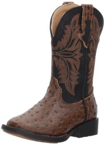 roper infants cowbabies cowboy cool boot, brown, 4