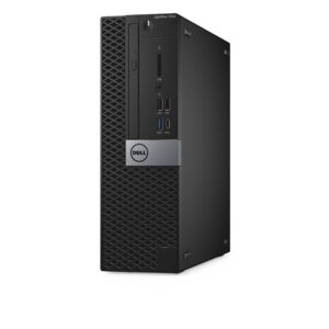 dell optiplex 7050 small form factor desktop computer, intel core i7-7700, 16gb ddr4, 256gb solid state drive, windows 10 pro (xndvw)