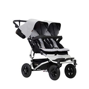 mountain buggy duet v3 buggy, silver