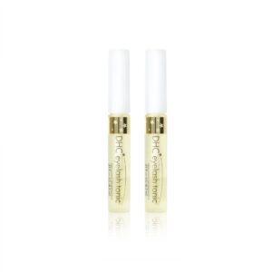 dhc eyelash tonic 2 pack, strenghtening and conditioning eyelash gel, ideal for brittle lashes or post-extension care, 0.21 fl. oz.