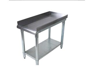 commercial stainless steel equipment grill stand 24x12