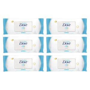 baby dove wipes, rich moisture, 30 count (pack of 6