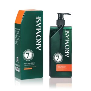 aromase soothing shampoo for dry, itchy, and flaky scalps – designed to relieve scalp itchiness and provide lasting comfort gently.