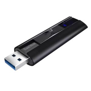 sandisk extreme pro - usb flash drive - 128 gb - black