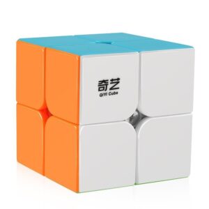 d-fantix qy toys qidi s2 2x2 speed cube stickerless puzzle cube for kids