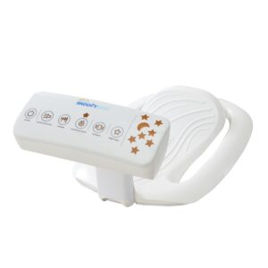 halo snoozypod vibrating bedtime soother, white