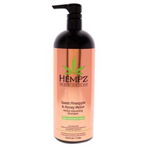 volumizing sweet pineapple & honey melon herbal shampoo