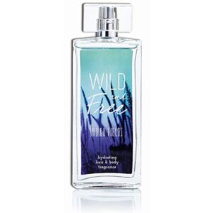 tru western wild and free indigo fields women's hydrating hair and body fragrance, 3.4 fl oz (100 ml) - clean, crisp, floral