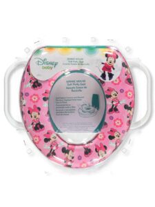 disney minnie mouse soft potty seat with handles