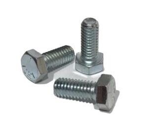 5142 1/4 20 x 2 course thread grade 5 cap screw zinc plated hex bolt (100)