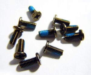 vath 100 pieces of m2.5 x 6mm oem laptop screws (nylok) 10pcs [s13x100]