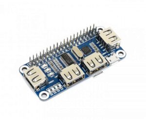 usb to uart onboard 4 port usb hub hat for raspberry pi zero/zero w wh@xygstudy