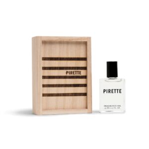 pirette fragrance oil, women’s beach inspired perfume oil, notes of fresh coconut, surf wax & sunscreen, 0.5 fl oz