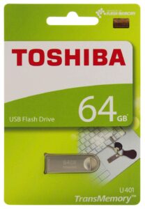 toshiba 64gb usb 2.0 flash disk transmemory u401 usb2.0 flash drive metal usb stick ( thn-u401s0640a4 )