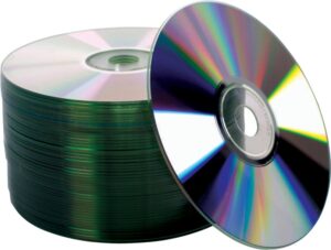 square deal recordings & supplies - new shiny cd compact disc crafts assortment - cdxsd - (185 discs)