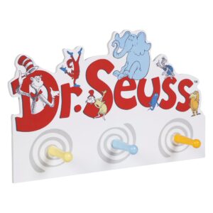 trend lab dr. seuss friends peg hook, multi