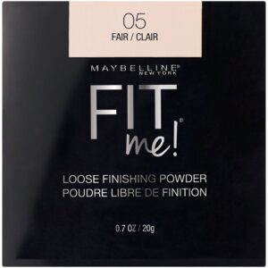 maybelline new york fit me loose finishing powder, fair, 0.7 ounce