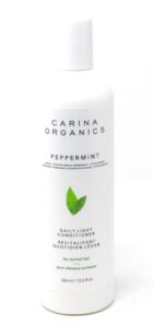 carina organics peppermint daily light conditioner, 360 ml