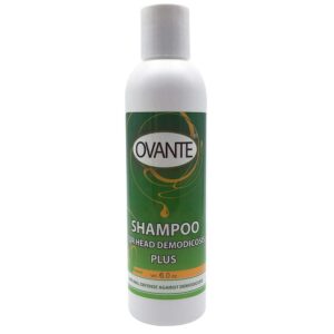 ovante demodex control shampoo for humans | extra strength - 6.0 oz