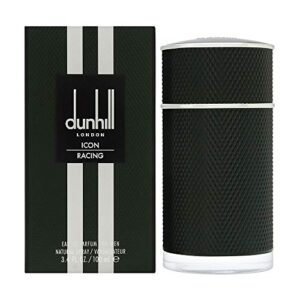 dunhill icon racing green eau de parfum cologne spray for men, 3.4 fl. oz