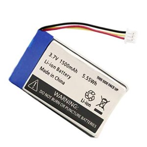 1500mah replacement battery for infant optics dxr-8 video baby monitors, sp803048 lithium ion rechargeable