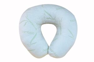 all american collection comfortable soft plush light polyester bamboo nursing travel pillow for mom baby toddler