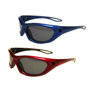 sporty shades - s120mm (blue + red 2 pack)