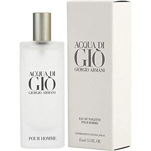 giorgio armani acqua di gio for men eau de toilette spray, 0.5 ounce