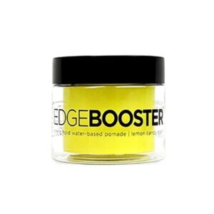 style factor edge booster strong hold water-based pomade 3.38oz - lemon candy scent